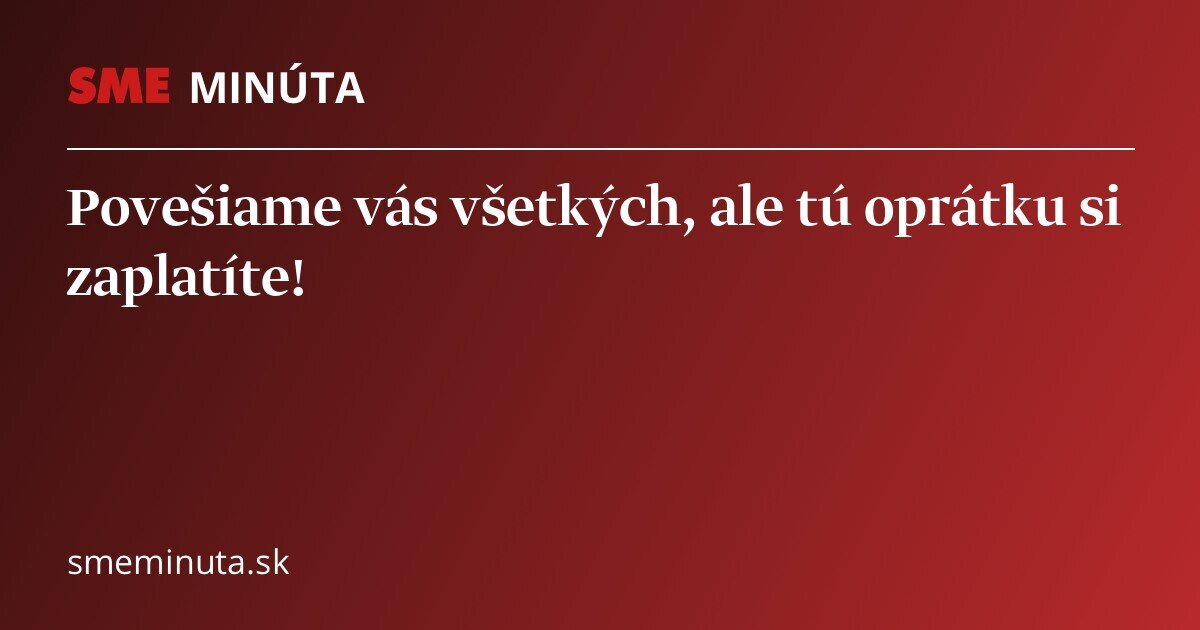 Cynická obluda: Aktuálna nočná mora - SME Minúta Cynická obluda: Aktuálna nočná mora - SME Minúta