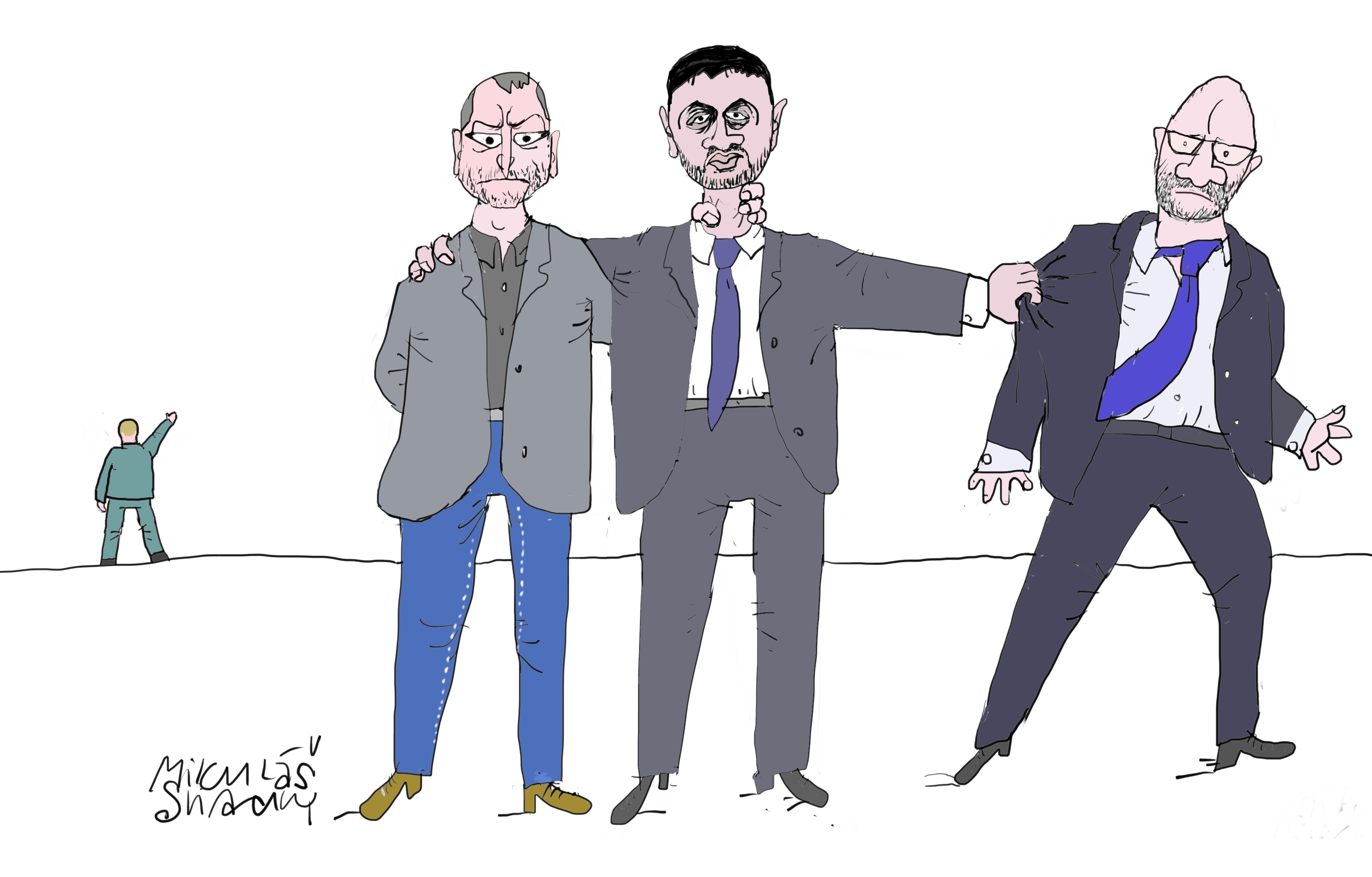 Karikatúra dňa od Sliackeho: Súdržnosť - SME Minúta Karikatúra dňa od Sliackeho: Súdržnosť - SME Minúta