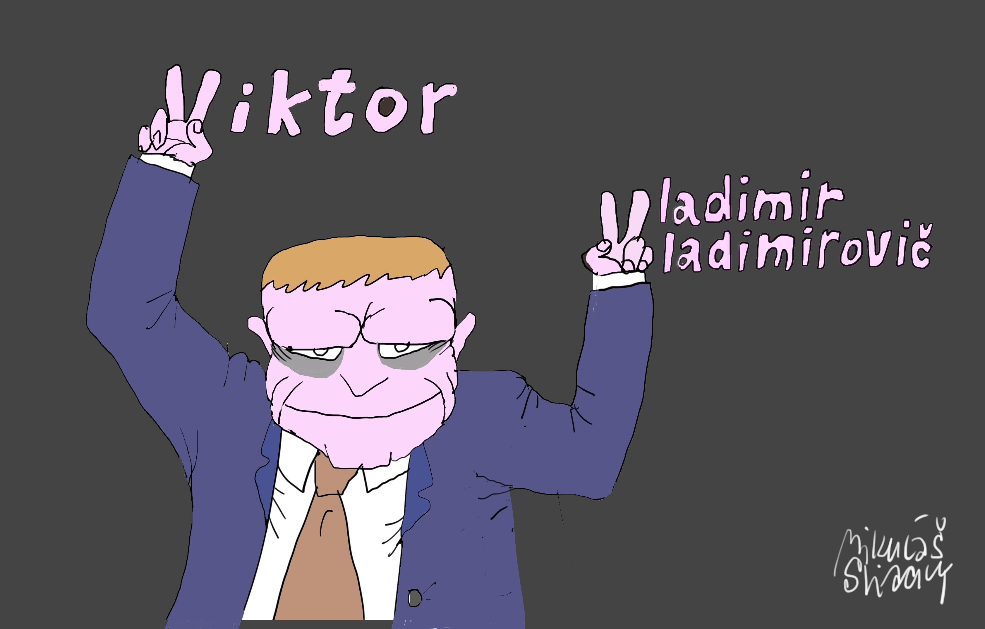 Karikatúra dňa od Sliackeho: Víťaz - SME Minúta Karikatúra dňa od Sliackeho: Víťaz - SME Minúta