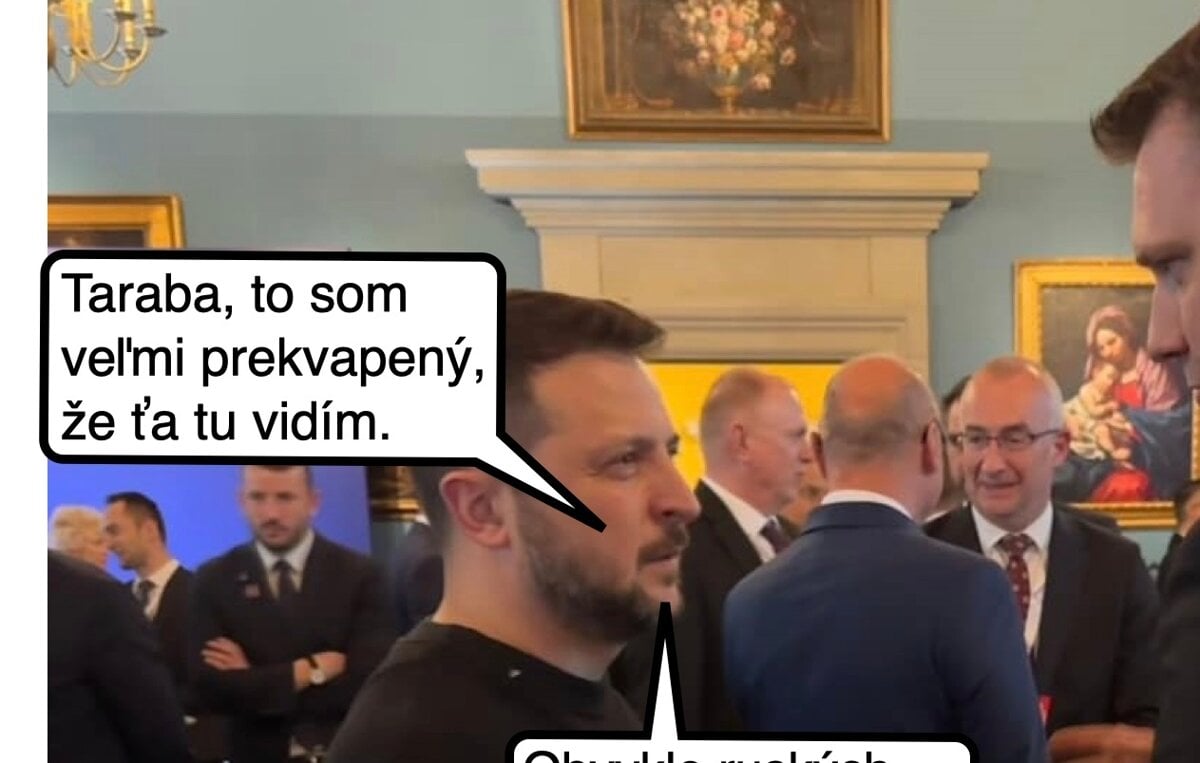 Cynická obluda: Taraba so Zelenským - Komentáre SME Cynická obluda: Taraba so Zelenským - Komentáre SME